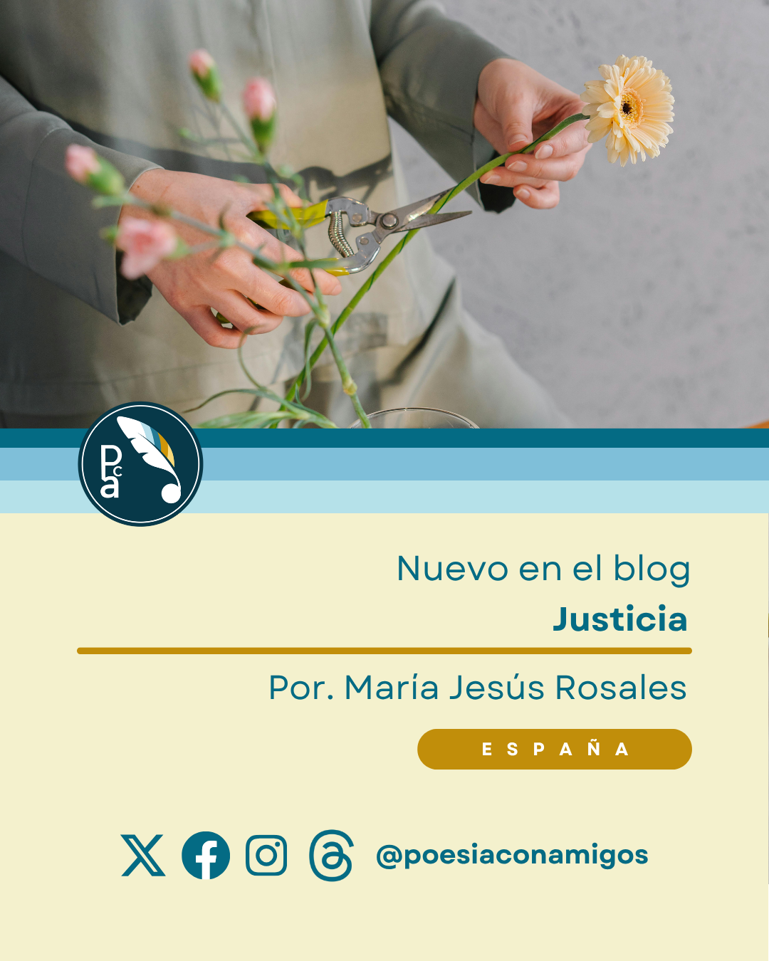 Justicia María Jesúss Rosales - Poesía con Amigos