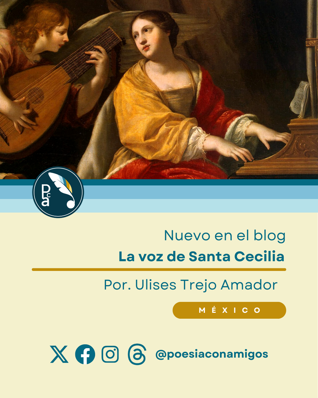 La voz de Santa Cecilia Ulises Trejo Amador - Poesía con Amigos